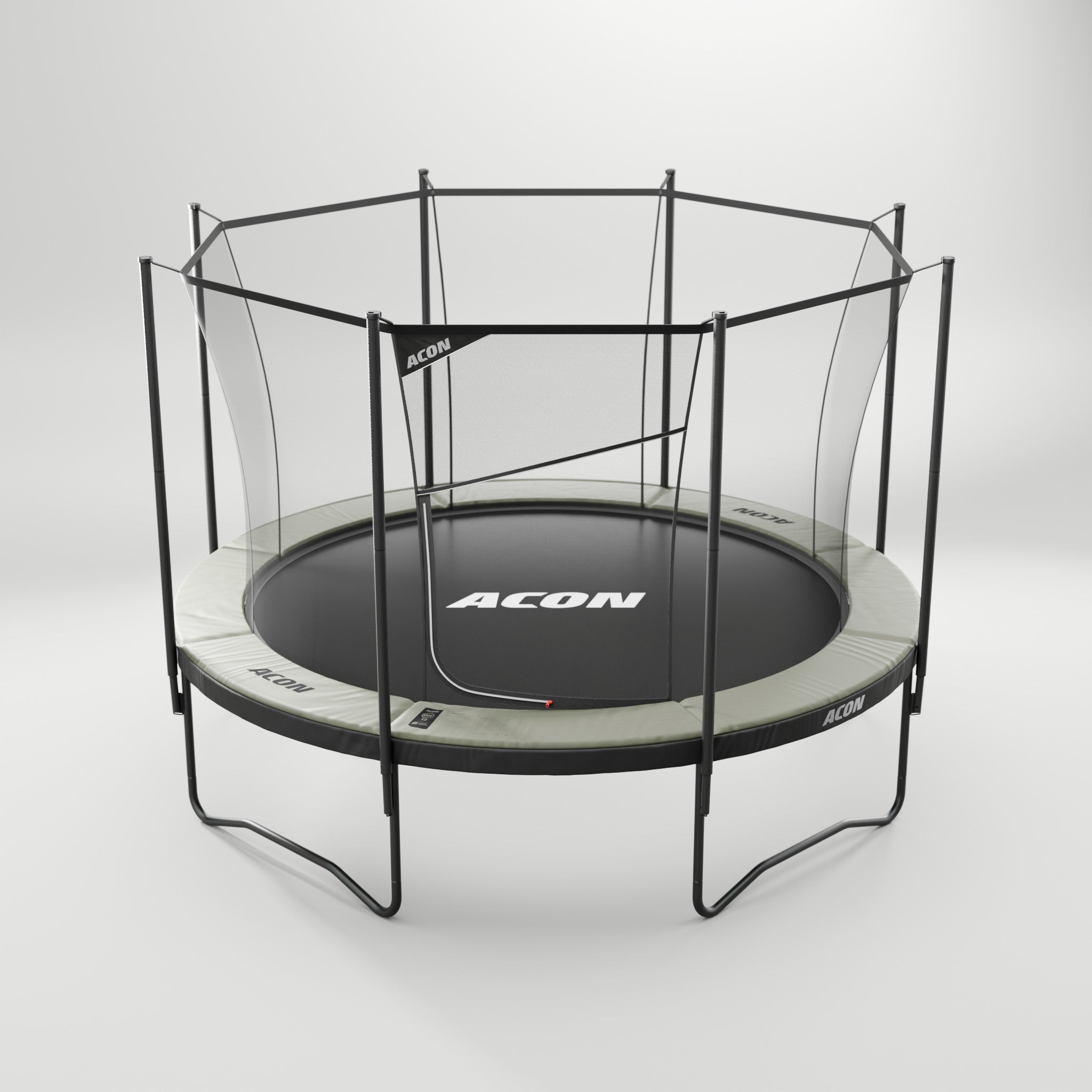 ACON Air 3.7 m Trampoline with Safety Net – Compact Size, Big ...