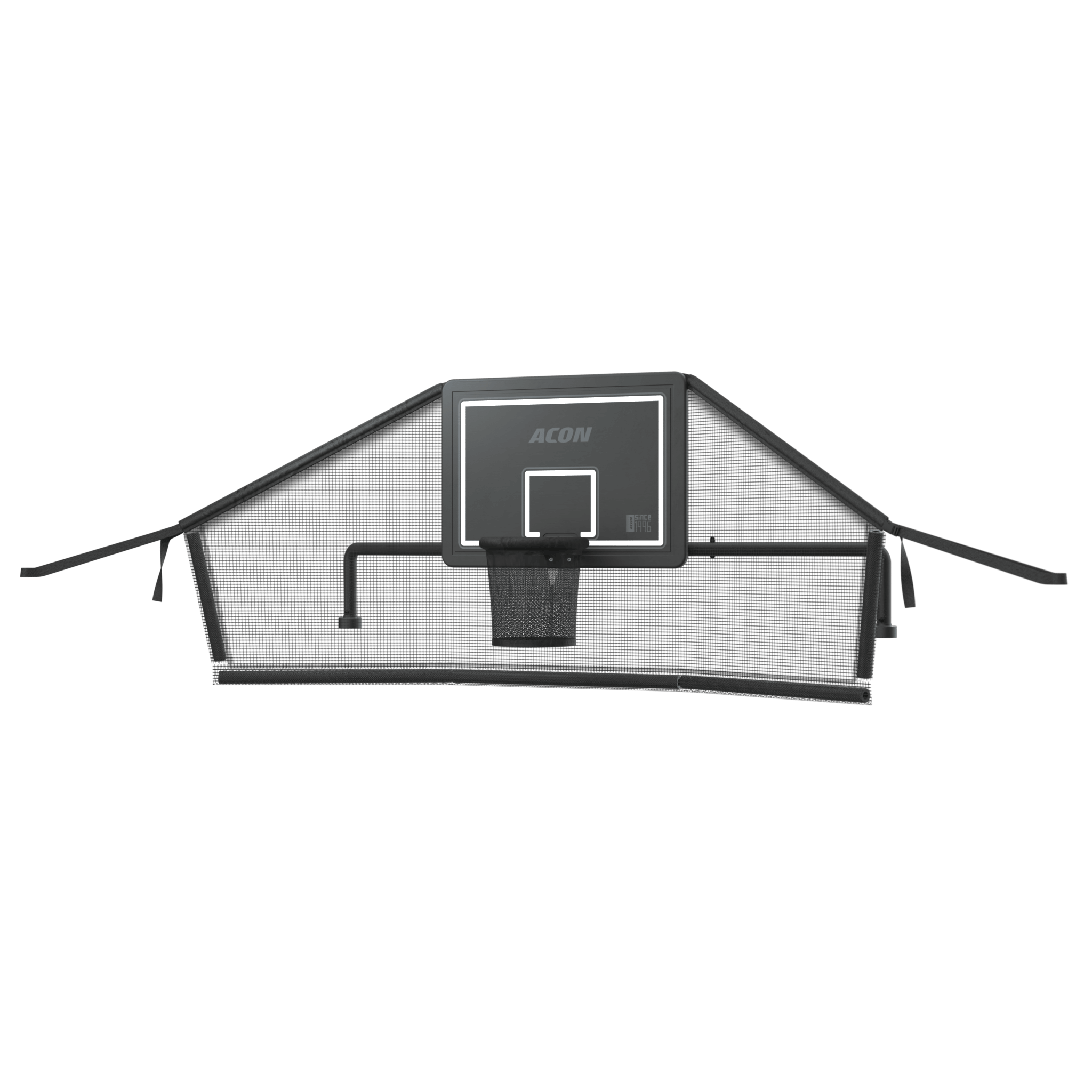ACON HD Basketball Hoop with Back Net for Rectangular Trampolines ...
